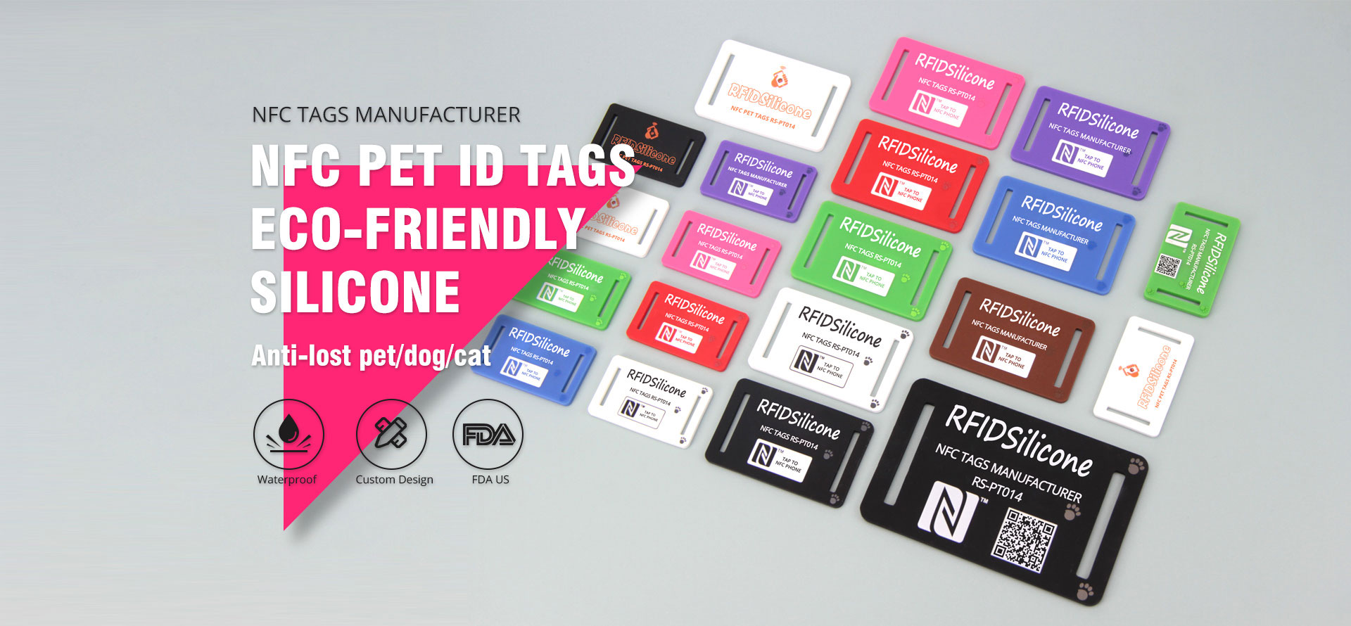 RFID Tags Manufacturer RFID NFC Wristbands Factory - RFIDSilicone