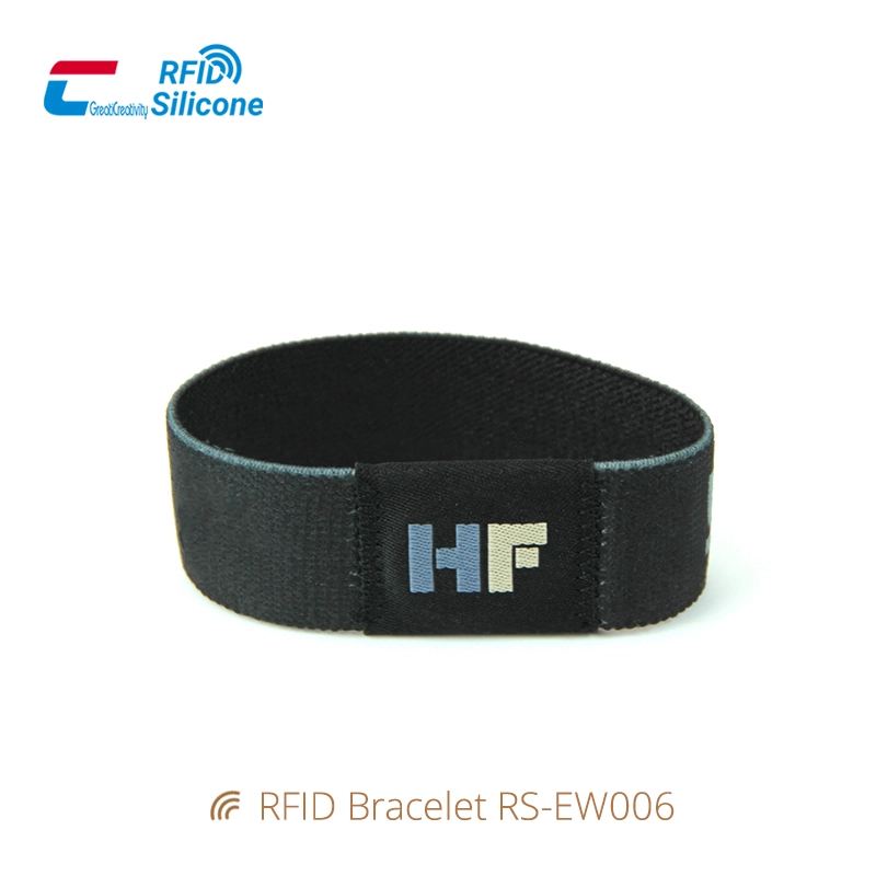 Custom RFID wristbands with LOGO for RFID Event Solutions - RFIDSilicone